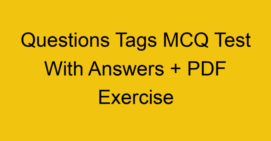 Additions to Remarks MCQ Test With Answers + PDF Exercise 2