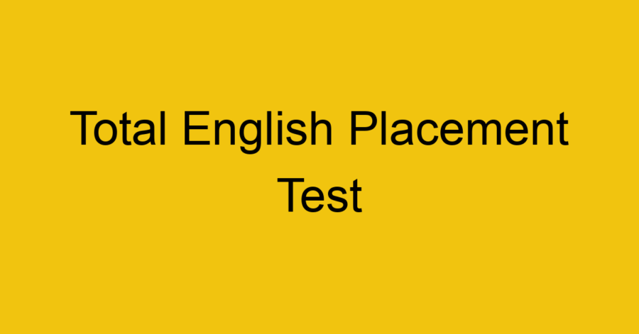 English Level Tests - English Tests Online