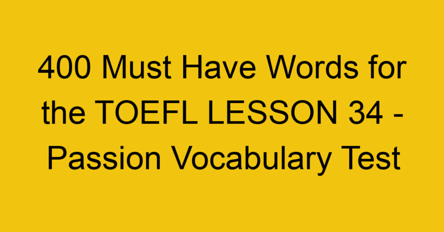 ANIMALS Vocabulary Test